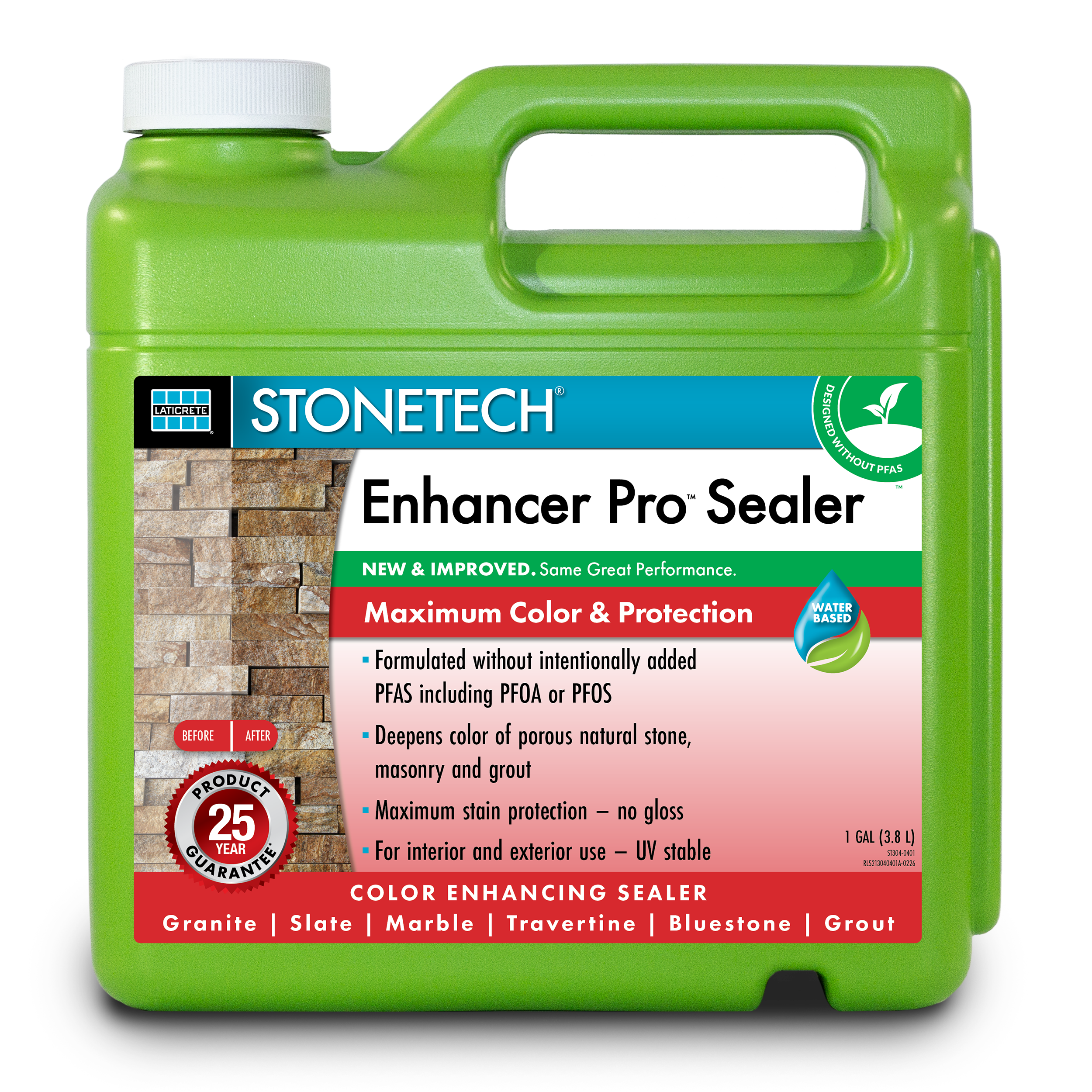 Stonetech - Enhancer Pro Sealer by Laticrete (PFAS Free Formula) – Home ...